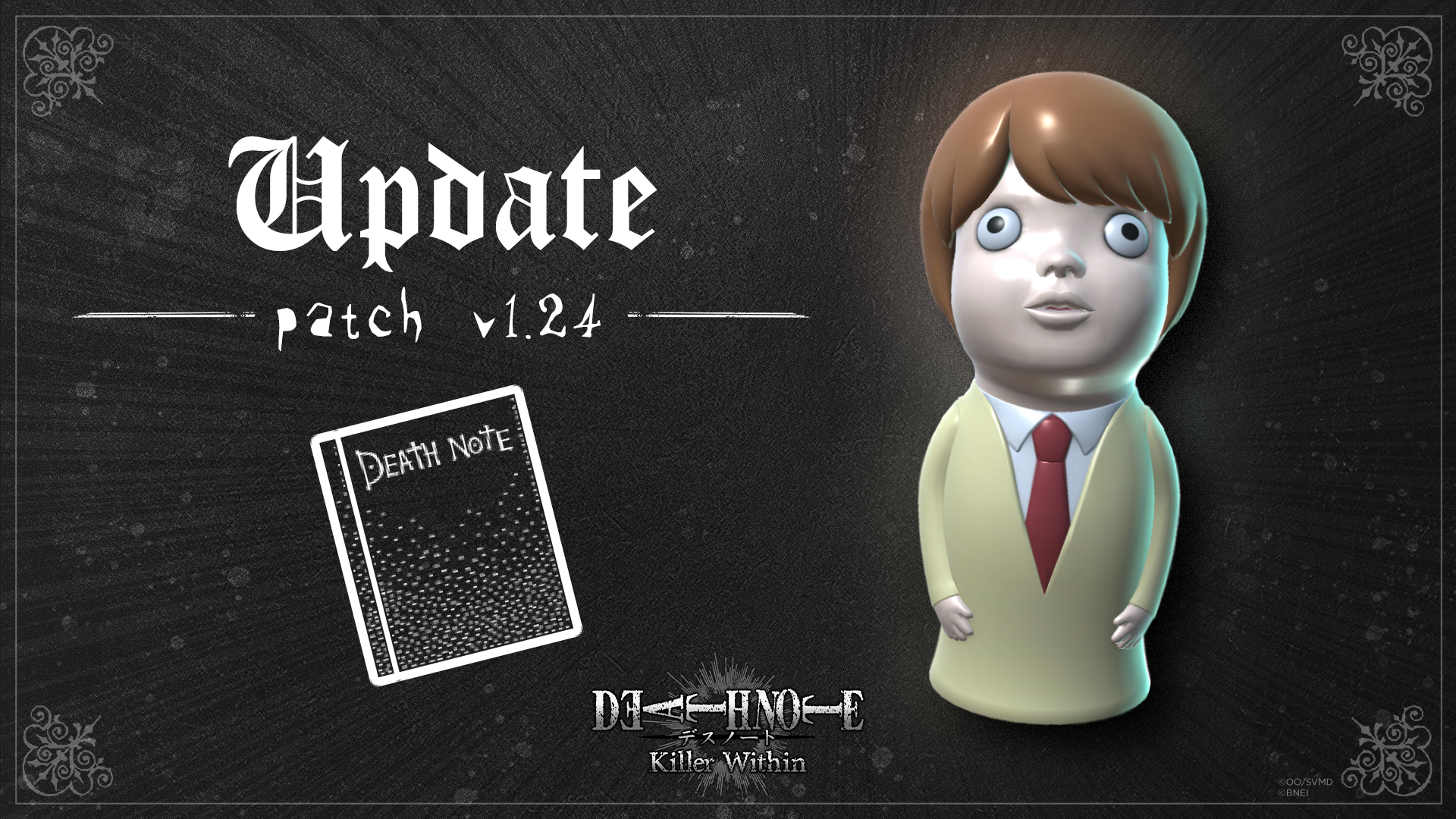 DEATH NOTE Killer Within - Patch Notes Ver. 1.2.4 | Bandai Namco Europe