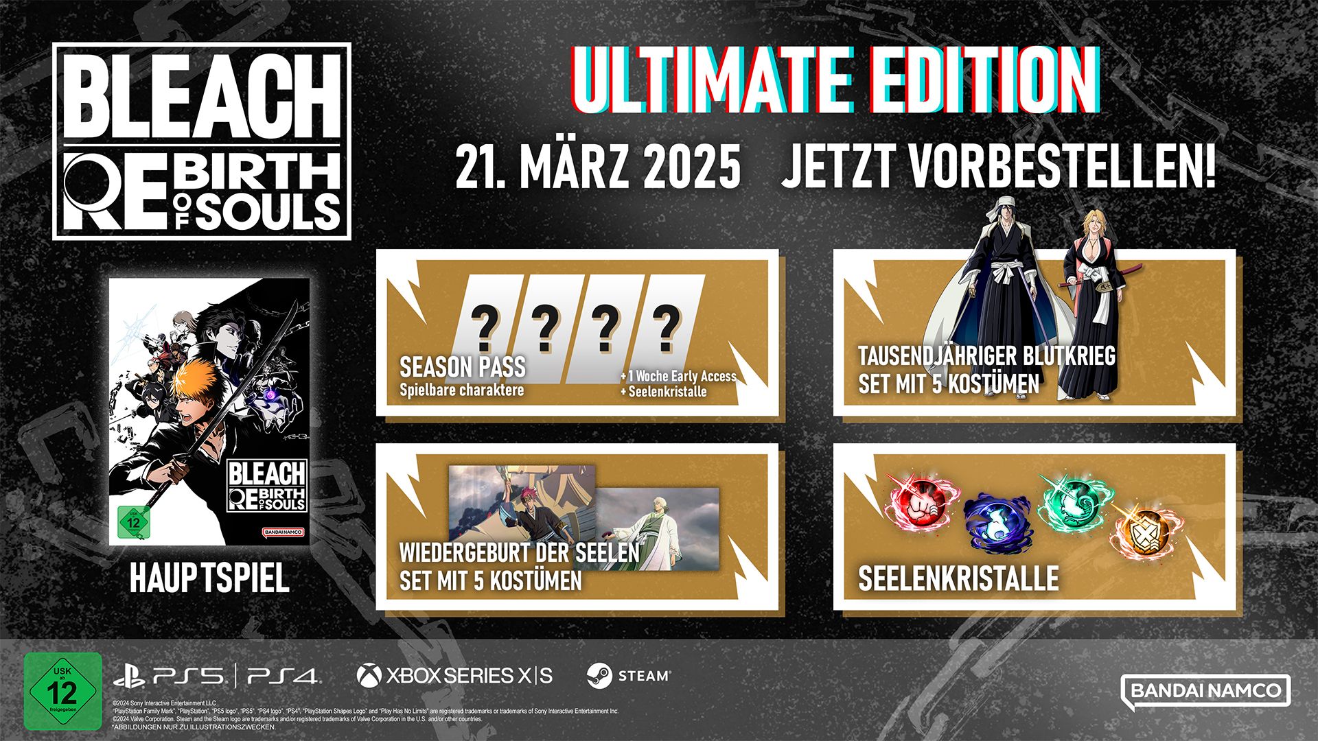 BLEACH Rebirth of Souls: Release-Datum enthüllt | Bandai Namco Europe
