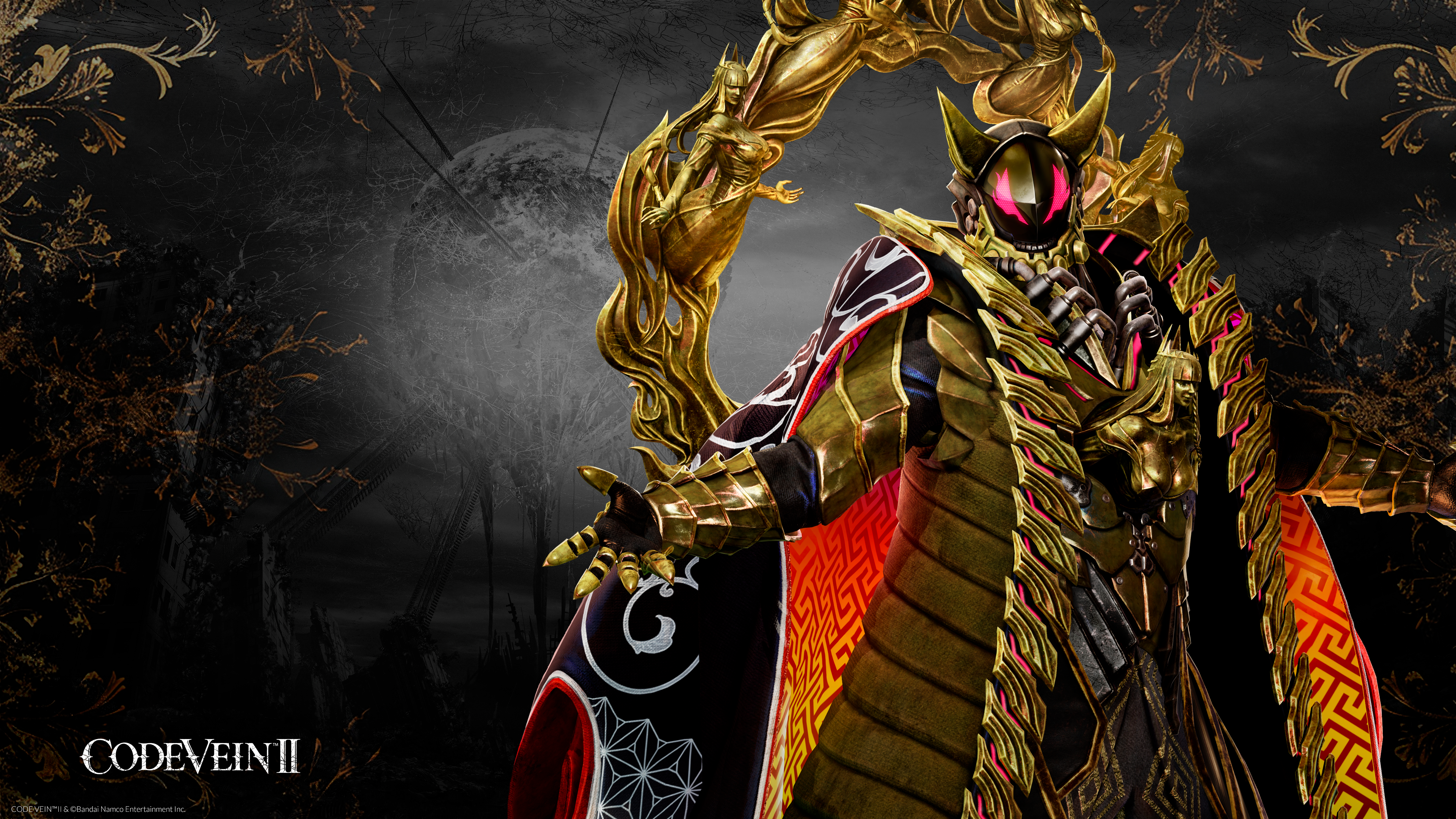 CODE VEIN II – New Partner Wallpapers and Twitch Overlays | Bandai ...