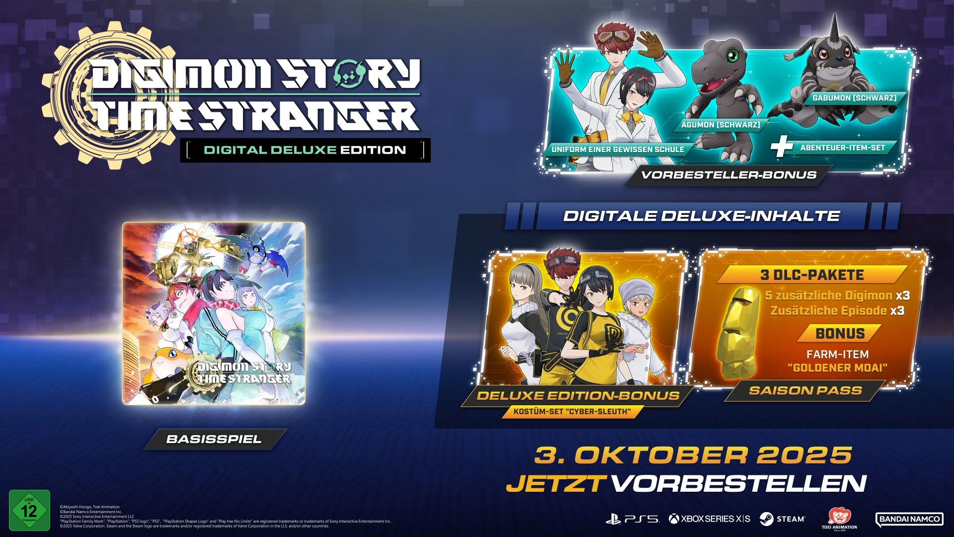 DIGIMON STORY TIME STRANGER – Erklärung der Spielmechaniken | Bandai Namco Europe