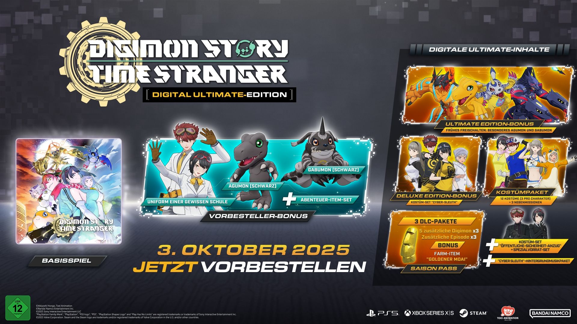 DIGIMON STORY TIME STRANGER – Erklärung der Spielmechaniken | Bandai Namco Europe