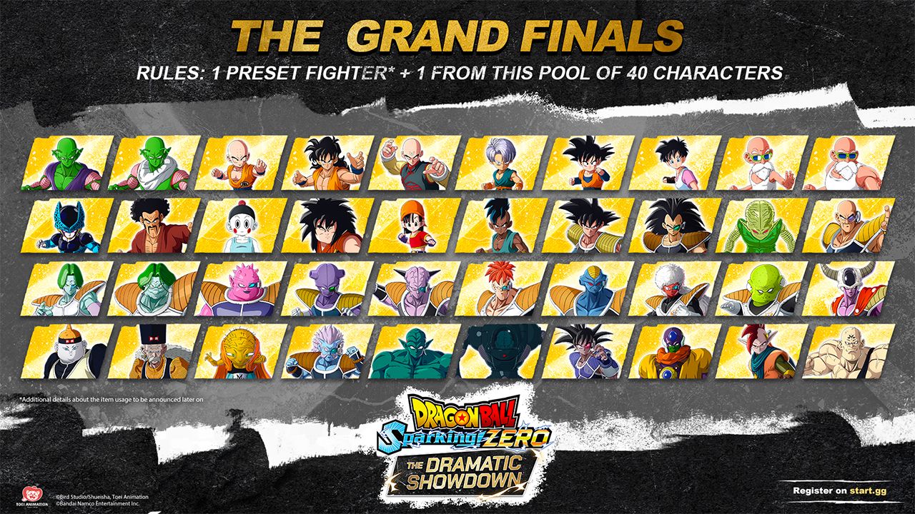 DRAGON BALL: Sparking! ZERO - The Dramatic Showdown Tournament - Grand ...