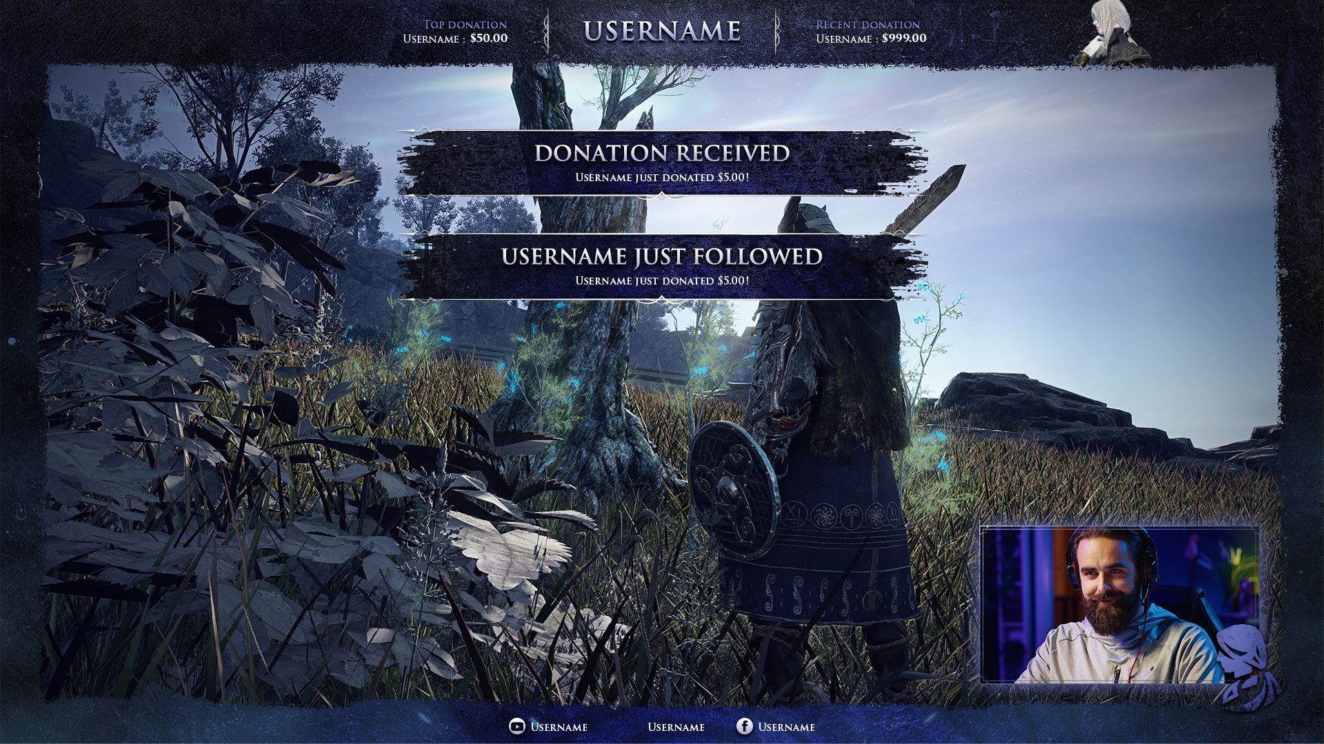 ELDEN RING NIGHTREIGN - Overlays Twitch | Bandai Namco Europe