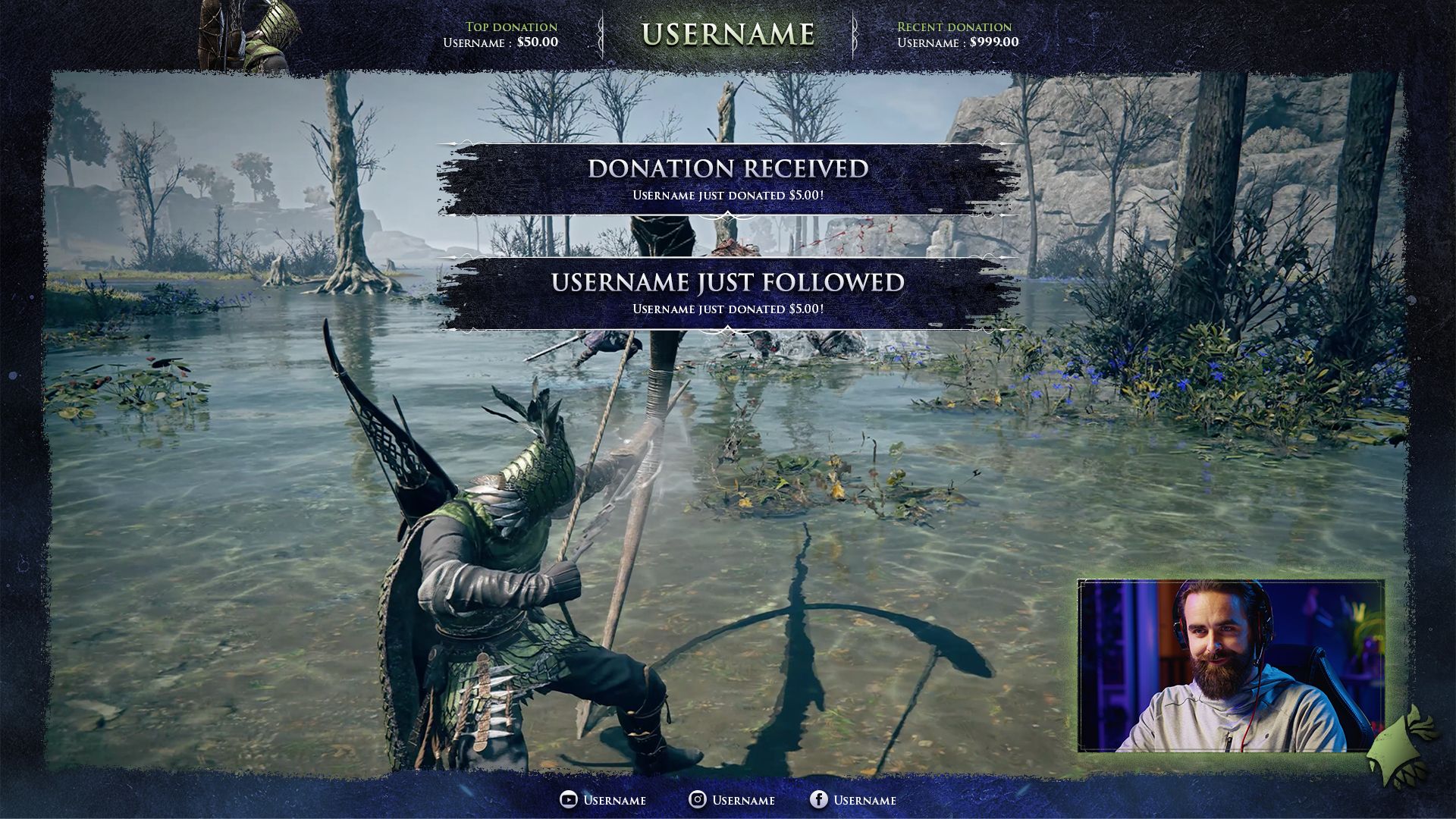 ELDEN RING NIGHTREIGN - Overlays Twitch | Bandai Namco Europe