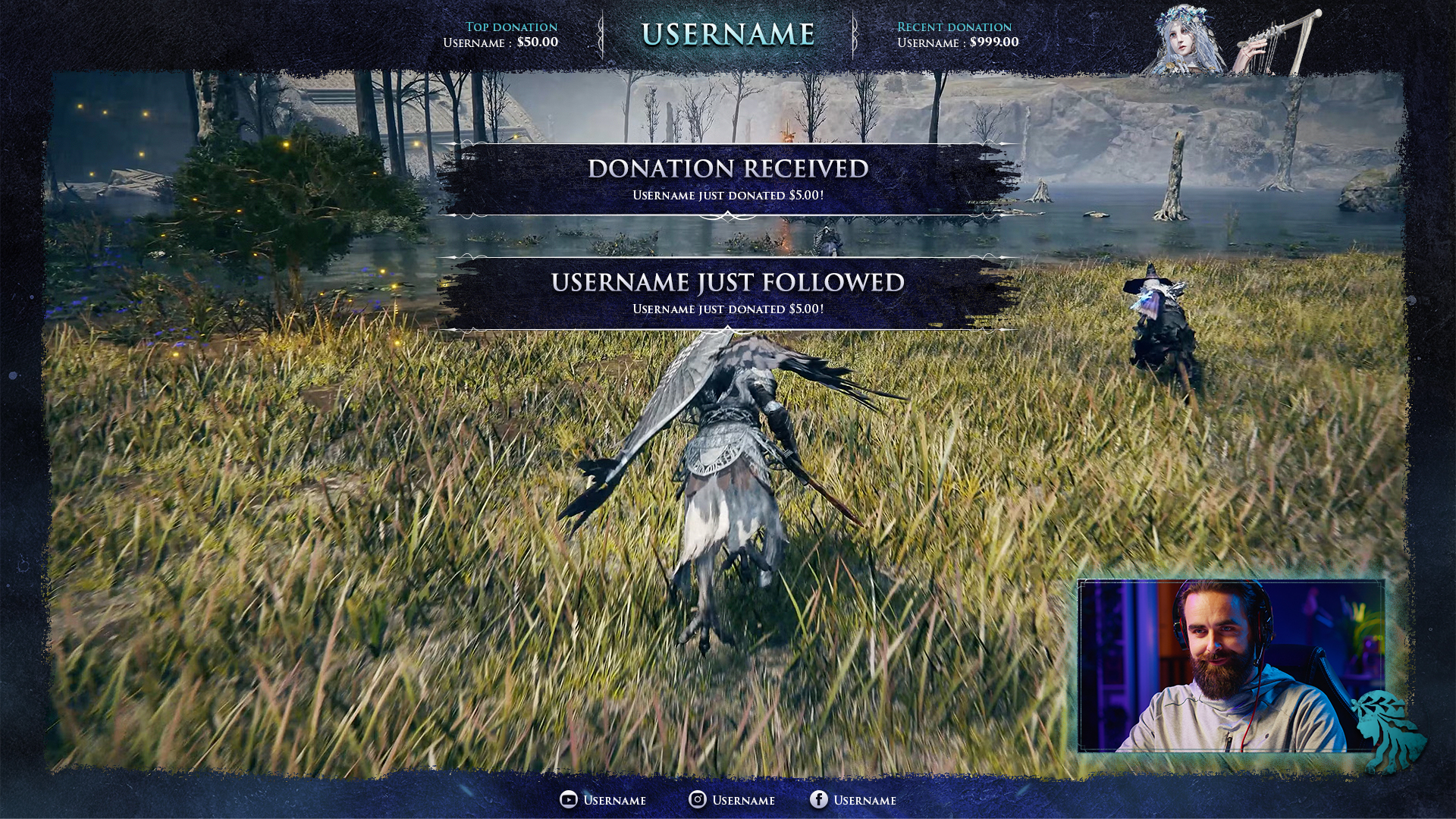 ELDEN RING NIGHTREIGN - Twitch Overlays | Bandai Namco Europe