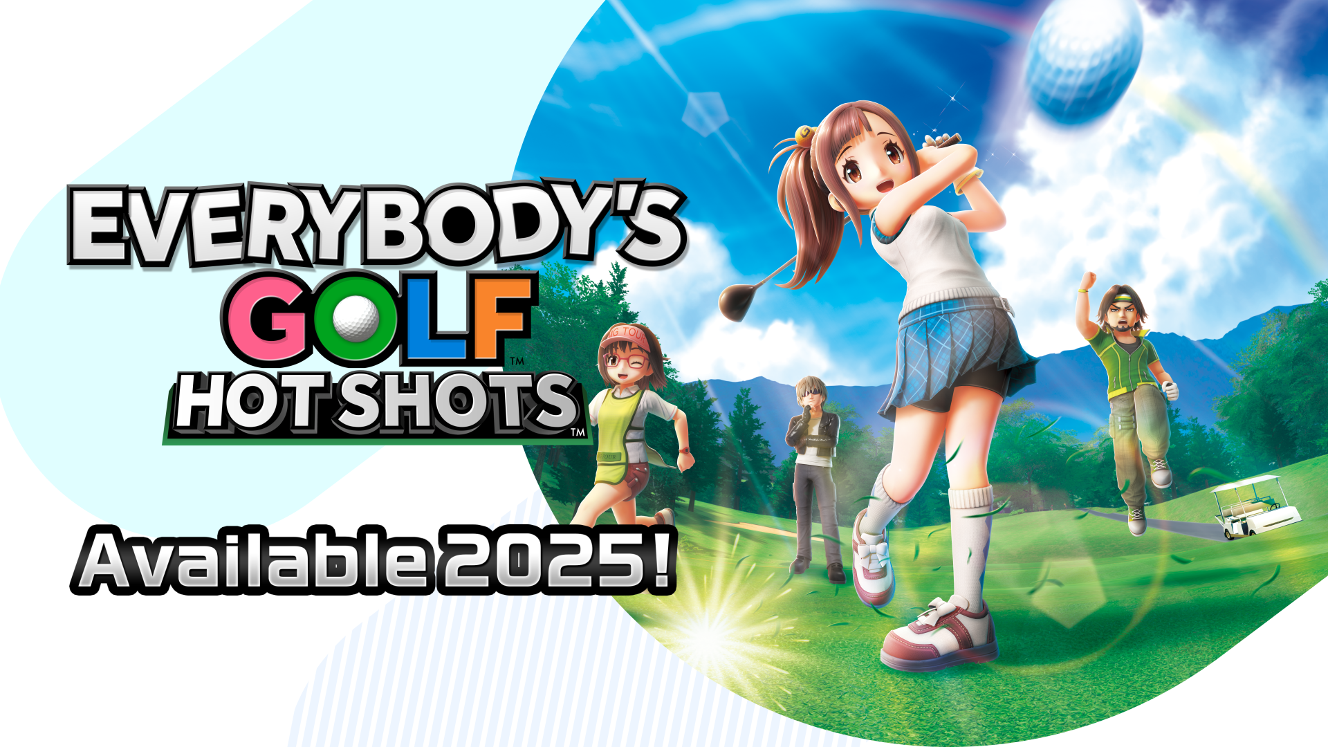 ¡Prepara tus palos! EVERYBODY’S GOLF HOT SHOTS llega en 2025! | Bandai Namco Europe