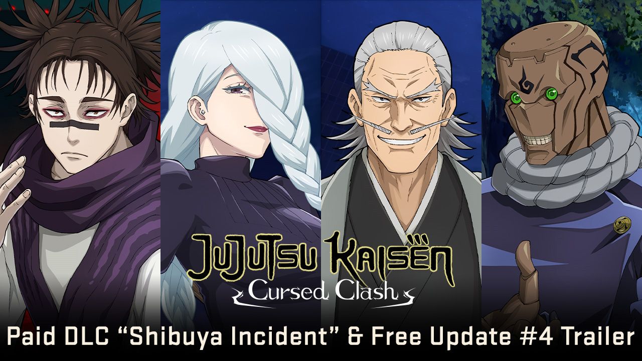 A new DLC and Free Update #4 for Jujutsu Kaisen Cursed Clash released today! | Bandai Namco Europe
