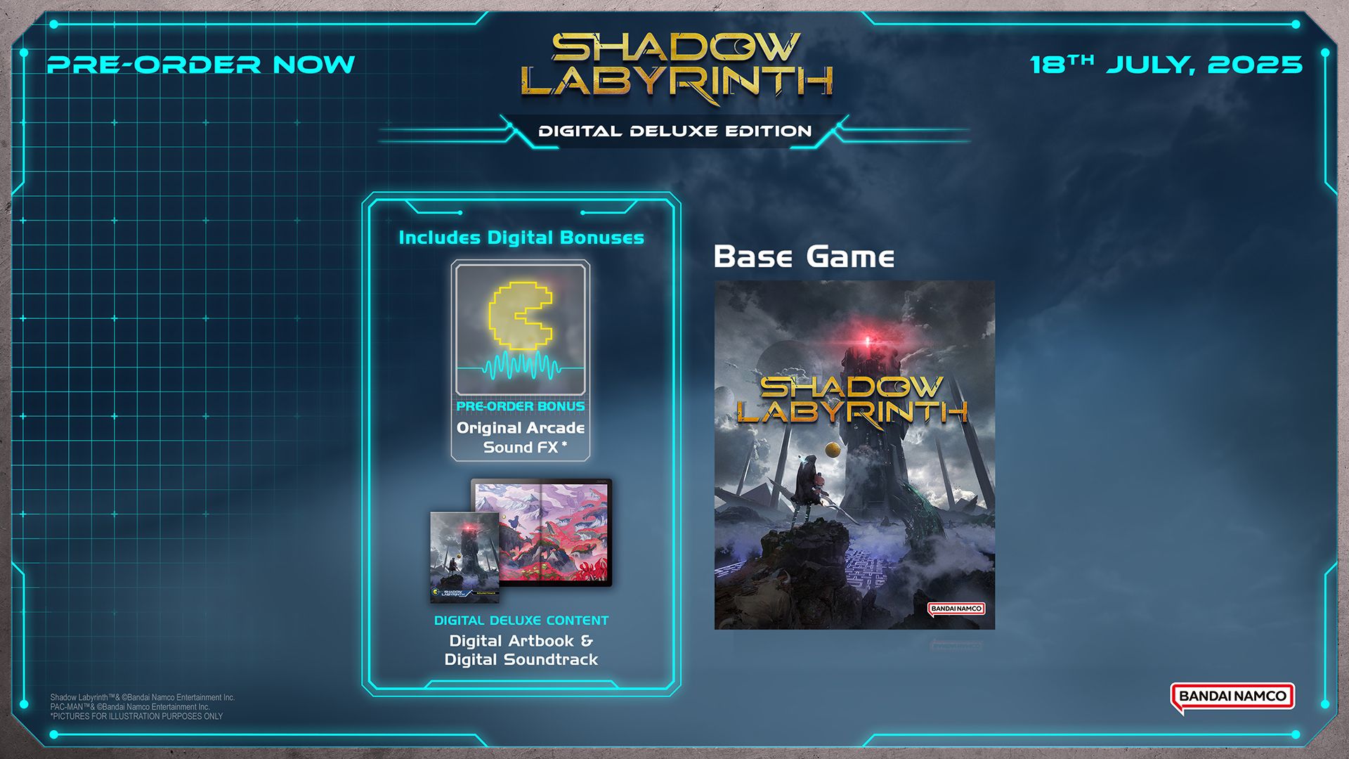 SHADOW LABYRINTH is now available! | Bandai Namco Europe