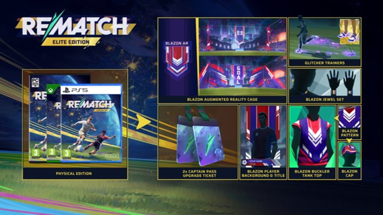 LA COMPÉTITION ULTIME AU BOUT DES DOIGTS : L’ÉDITION PHYSIQUE DE REMATCH : ELITE EDITION DÈS ...