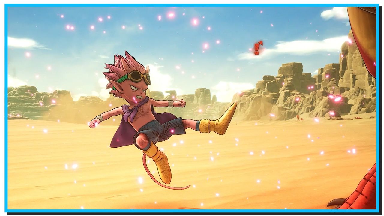 Explore, fight and ride epic vehicles in this first SAND LAND gameplay ...