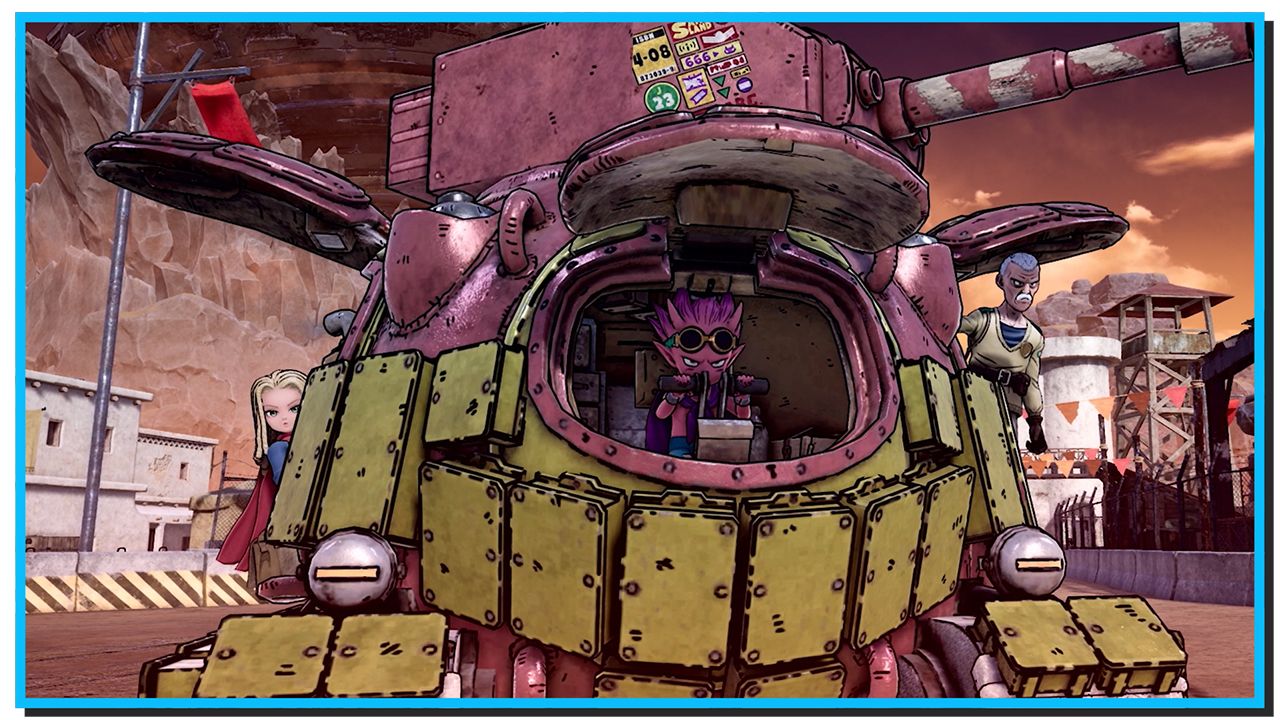 Explore, fight and ride epic vehicles in this first SAND LAND gameplay ...