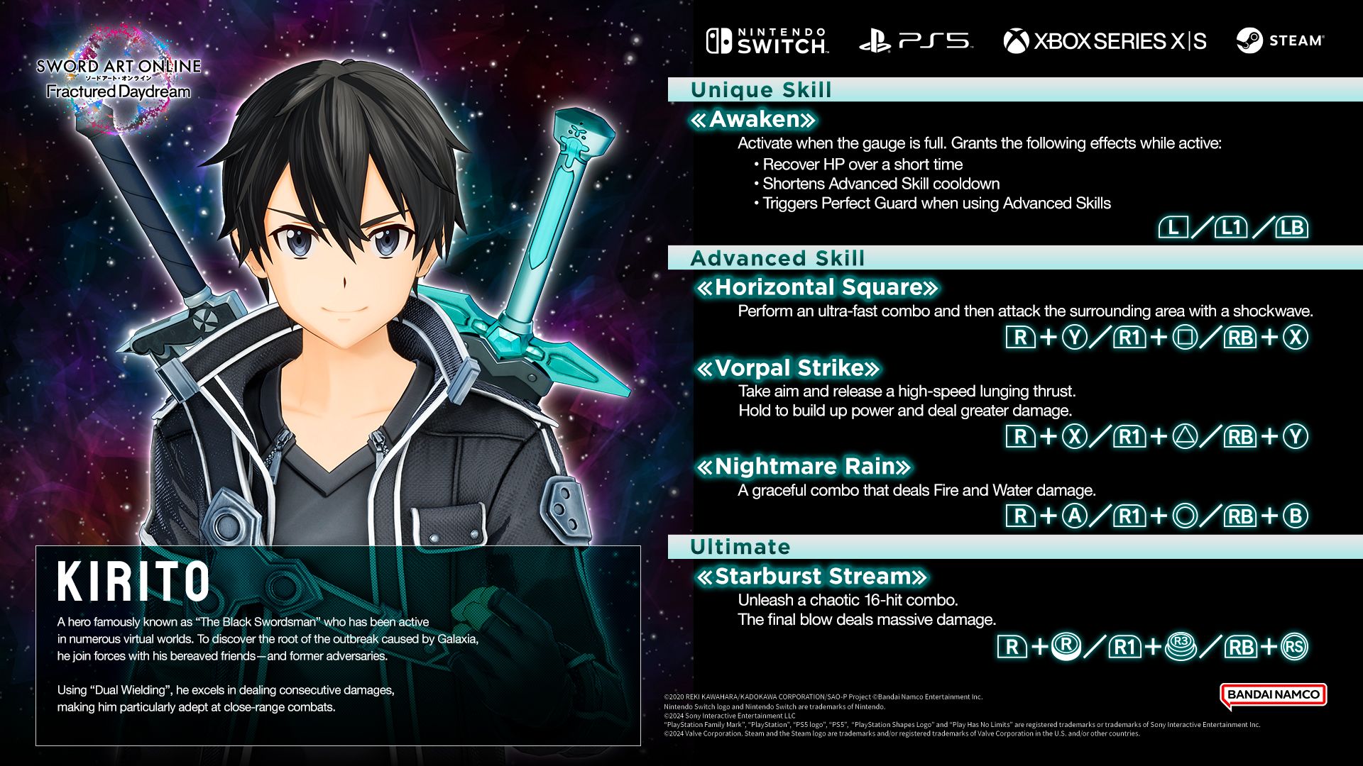 SWORD ART ONLINE: Fractured Daydream - Start Your Journey Here | Bandai Namco Europe